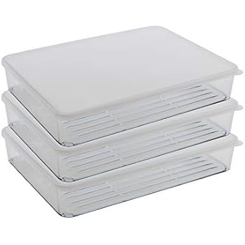 Amazon.com: Fish Tubs/Food Storage Bins 25lb 11.5" x 15.5" x 5" (Pack ...