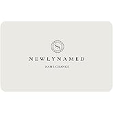 Amazon.com: NewlyNamed Box Gift Card - Personalized Name Change After ...