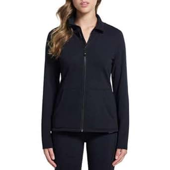 Skechers Women's Snuggle Fleece Full Zip Mock Neck Jacket at Amazon ...