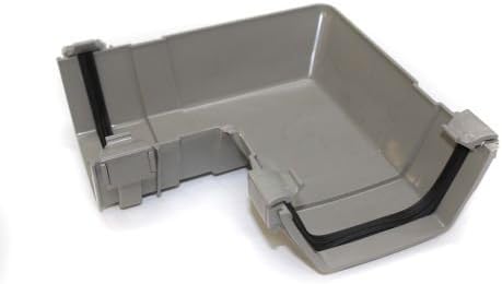 2254.5.90R BROWN Polypipe (ex-Geberit) Terrain Corniche 120mm Square ...