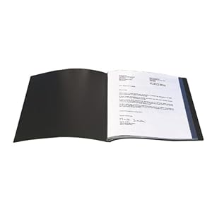 Q Connect A4 40-Pocket Presentation Display Book - Black: Amazon.co.uk ...