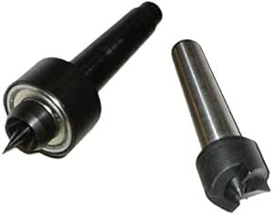 Wood Lathe Spur and Live Center Fits Central Machinery 34706 Wood Lathe ...