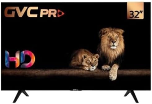 سعر Gvc Pro 32 Inch Led Tv Frameless Design Full Hd Standard Tv FHD Black With Free Wall Mount ...