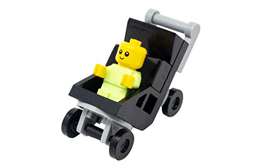 LEGO Baby with Crib, Stroller, and Bottle - Custom Infant Child ...