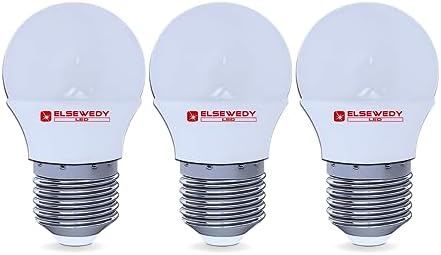 سعر ELSEWEDY Classic LED Bulb E27, 6500 Kelvin, 425 Lumen (White, 5 Watt, 3 Pieces) فى مصر ...
