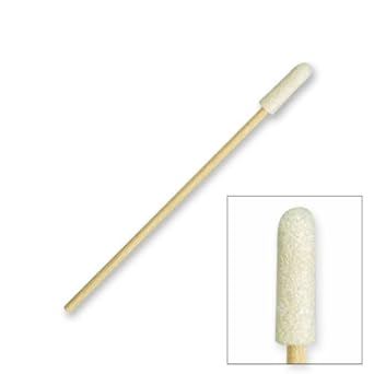 Puritan Foam Swab, Regular Tip, 3In., Wood Shaft, 50/Bag: Science Lab ...