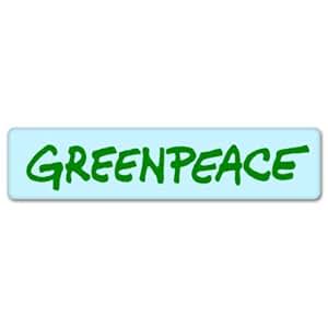 Amazon.com: Greenpeace Environment green Vynil Car Sticker Decal ...