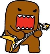 Amazon.com: Domo-Kun Patch #3 Guitar Hero Domo