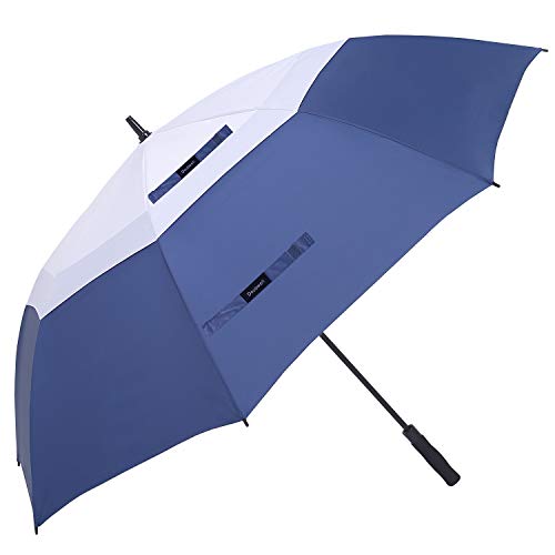 Doubwell Golf Umbrella Large Oversize 68 inches air Vent Double Canopy ...