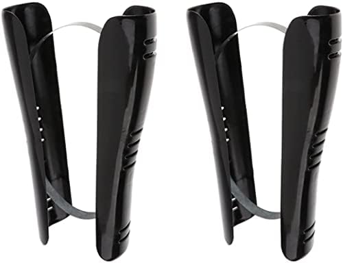 Pair Black Plastic Boots Shoes Up Trees Stand s Stretchers 9.4 Inch ...