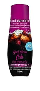 Amazon.com : SodaStream Black Cherry Cola Syrup, 14.8 Fluid Ounce ...