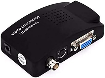 S-video Input to PC VGA Out Adapter Digital Switch Box for Mac (1080P ...