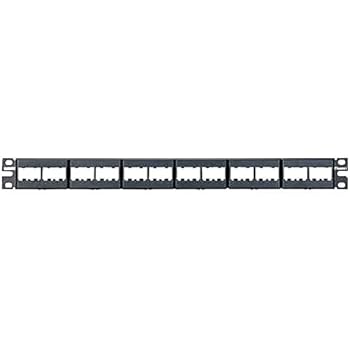 Panduit CPP24FMWBLY 24-Port Flat Flush-Mount Patch Panel, Black - Circuit Breaker Panel Safety ...