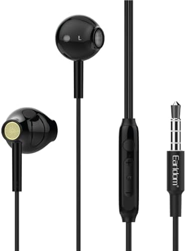 Earldom ET-E23 Wired Stereo Earphone With Mic - Black price in Egypt | Amazon Egypt | kanbkam