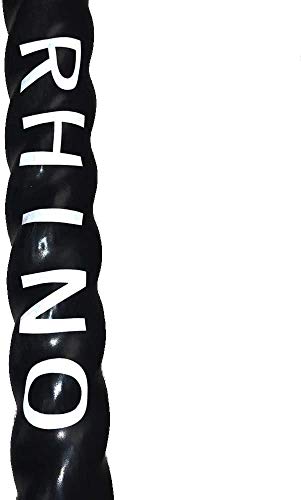 Rhino Fitness Battle Ropes - 1.5" Diameter, 30 ft Length Perfect For ...
