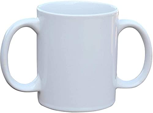 Ceramic Dual Handle Mug for Secure Hold | Double Handled Ceramic Mugs ...