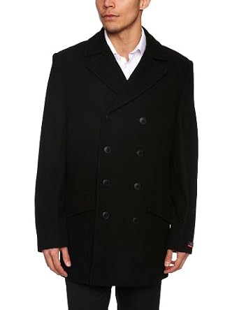 Pierre Cardin 14105105/290 Men's Coat Black XX-Large: Amazon.co.uk ...