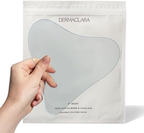 Dermaclara Enhanced Silicone Fusion Body Patch - Silicone Patches For Scars - Prevent and Treat ...