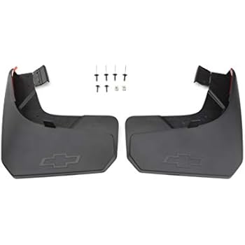 Amazon.com: 2019 Chevrolet Next Gen Silverado Rear Molded Splash Guards ...