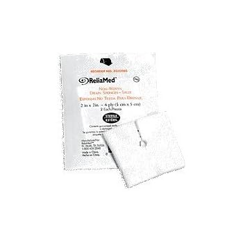 Amazon.com: AMD Medicom Gauze AMDA9220 2 x 2 Inch Reliamed Sterile ...