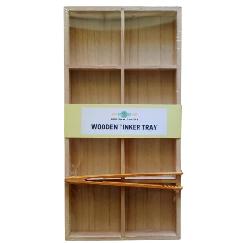 Wooden Tray Set Sensory Bins Sensory Play Tinker Tray Montessori ...