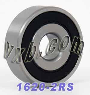 1620-2RS Sealed Bearing 7/16 x 1 3/8 x 7/16 inch Ball Bearings: Deep ...