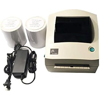 Amazon.com : Zebra LP 2844 Direct Thermal Label Printer 2844-20300-0031 ...