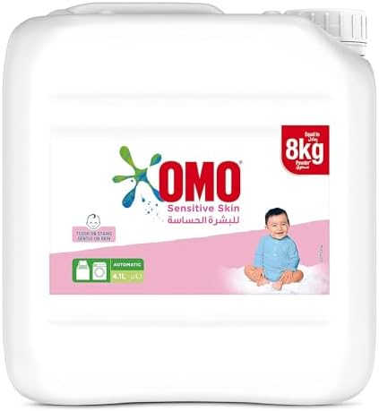 سعر OMO Automatic Liquid Laundry Detergent for Sensitive Skin, 4.1L فى ...