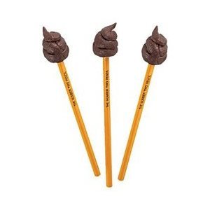 Amazon.com: Number Two Poo Poop Crap Pencil Novelty Gift Set of 3 ...