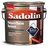 Sadolin Polyurethane Extra Durable Varnish Clear Satin 2.5 L: Amazon.co ...
