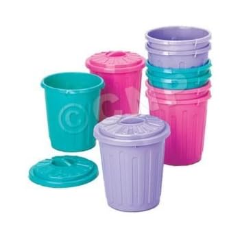 Amazon.com: Original Color Trash Can Toy,Garbage Truck's Trash Cans ...