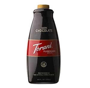 Amazon.com : Torani Puremade Sauce, Dark Chocolate Flavor, GMO Free ...