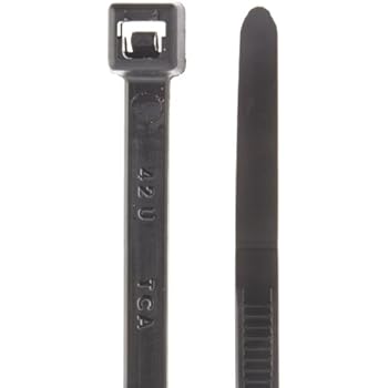 Amazon.com: Hellermann Tyton T50L0C2 Standard Cable Tie, 15.35" Long ...