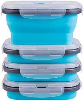 سعر Collapsible Food Storage Containers with Airtight Lid and Vent ...