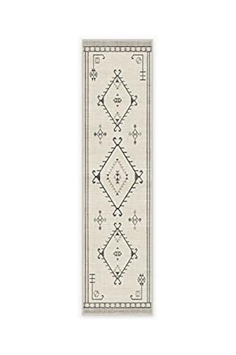 RUGGABLE Damali Runner Rug - Perfect Boho Washable Rug for Entryway ...