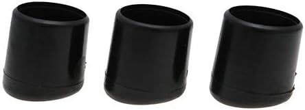 25 Pack Angled Plastic Chair Ferrules 19mm, External Fitting Angled ...