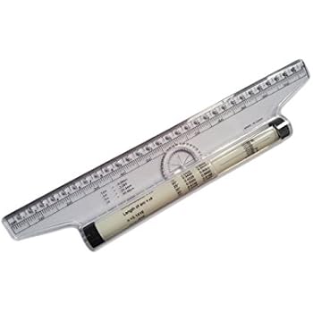 Amazon.com : Westcott 12" Rolling Ruler, Clear : Office And School ...