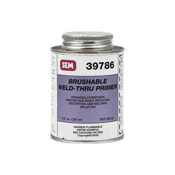 Amazon.com: SEM 39786 Brushable Weld-Thru Primer -0.5 Pint: Automotive