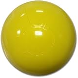 Amazon.com: 16-Inch Deflated Size Translucent Yellow Beach Ball ...