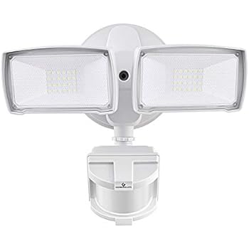Heath Zenith SL-5512-BZ 300-Watt Quartz Halogen Motion-Sensing Twin ...