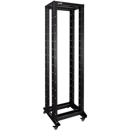 NavePoint 42U 4 Post Server Rack – Open Frame Rack for 19 Inch ...
