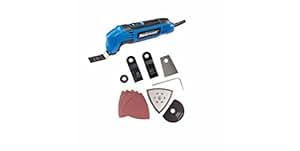 Mastercraft 2.2A Oscillating Multi-Crafter Tool with 11 Piece Accessory ...