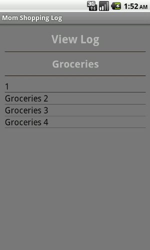 Amazon.com: Mom Shopping Log: Appstore for Android