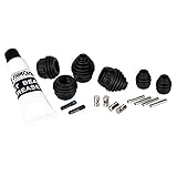 Traxxas 6757 Steel CVD Rebuild Kit with Pins, Dustboots, Lube ...