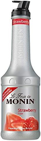 Monin Strawberry Fraise Puree, 1 Liter price in Saudi Arabia | Amazon ...