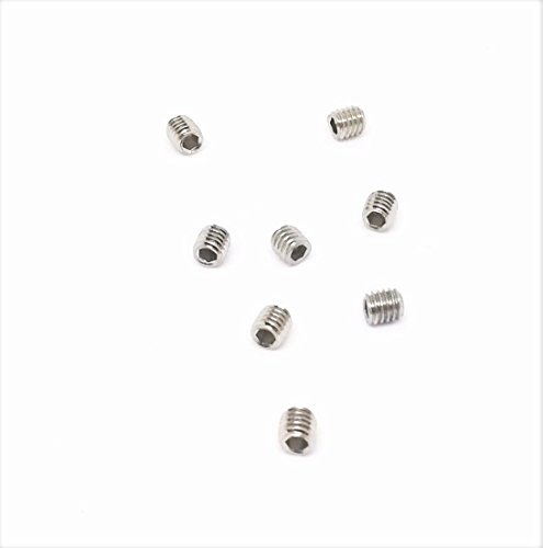 50Pcs M2.5 x 3mm Stainless Steel Hex Socket Set Grub Screws Headless Cup Point… | Pricepulse