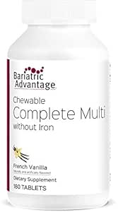 Amazon.com : Bariatric Advantage - Complete Chewable Multivitamin ...