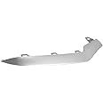 ACROPIX Front Right Side Car Chrome Plated Front Bumper Trim ...