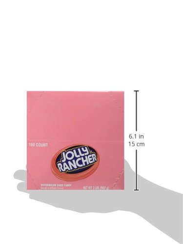 JOLLY RANCHER Hard Candy, Watermelon, 160 Count | Pricepulse