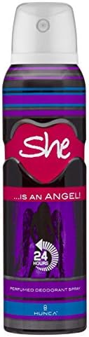She Angel Deodorant Spray For Women, 150ml price in Egypt | Amazon ...